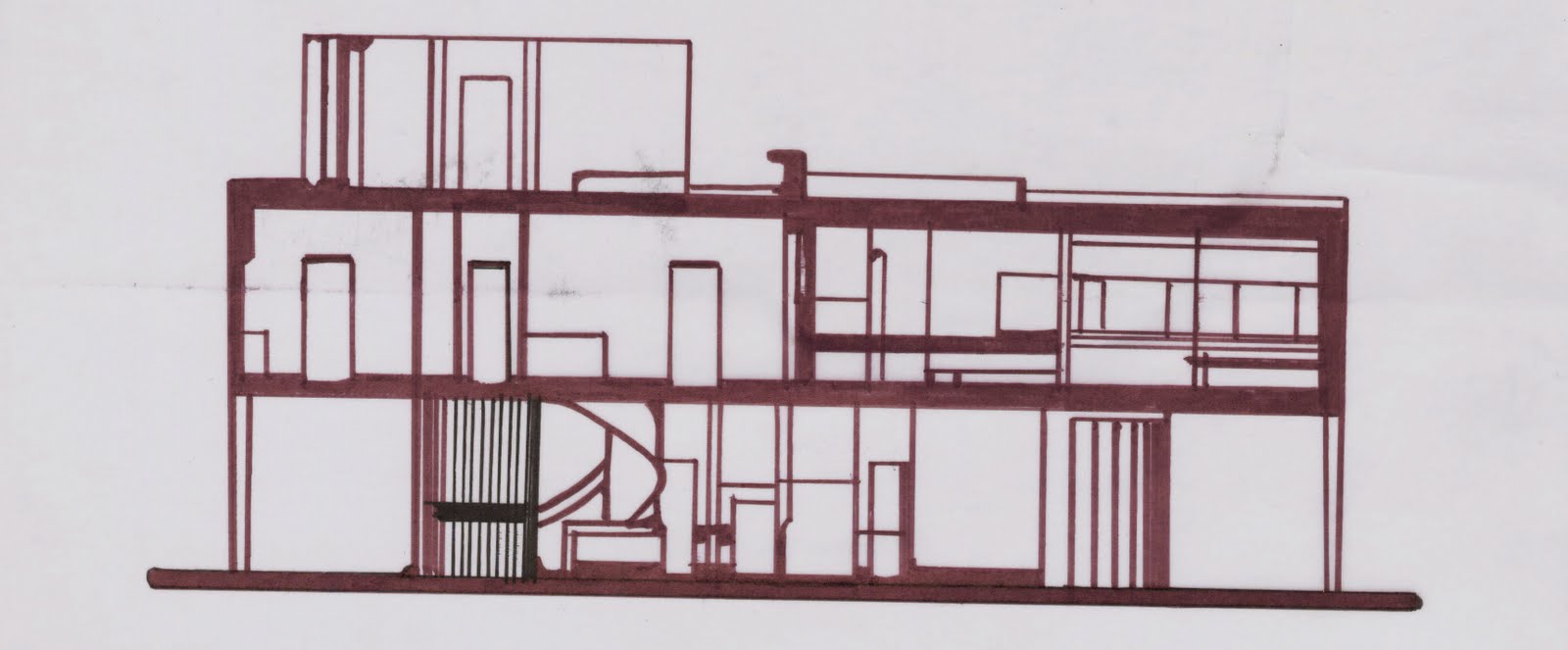 Badhon Maksud ARCH 1201 - 2010: FINAL SUBMISSION: POCHE PLAN & SECTIONS ...