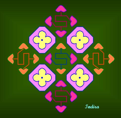 My Kolam: Connected hearts