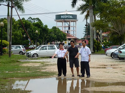 LAMAN RASMI ADUN MAHARANI: POKOK BESAR DI TEMPAT PARKIR HOSPITAL MUAR