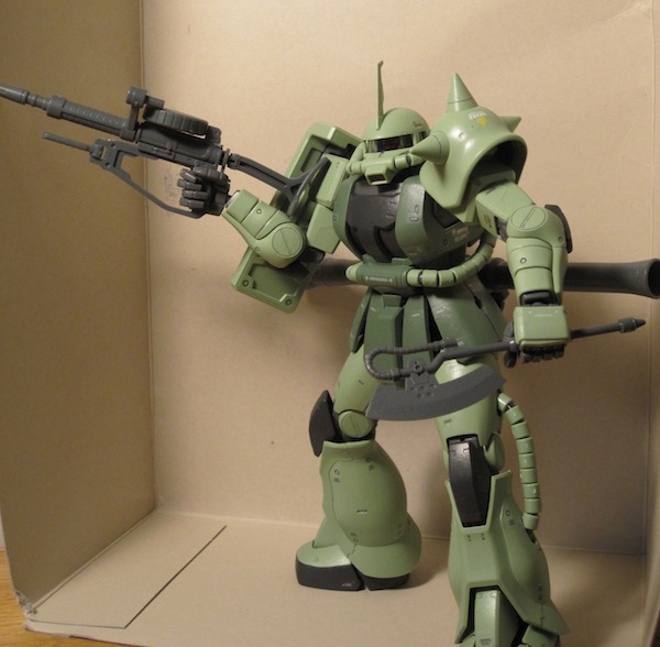 Baby TheEnd's Gunpla and Toy Review: MG Zaku II 2.0