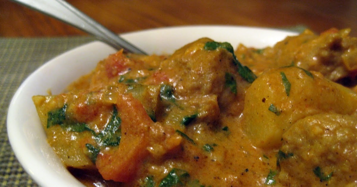 Recipes by the Haggis and the Herring: Italian Sausage and Potato Curry