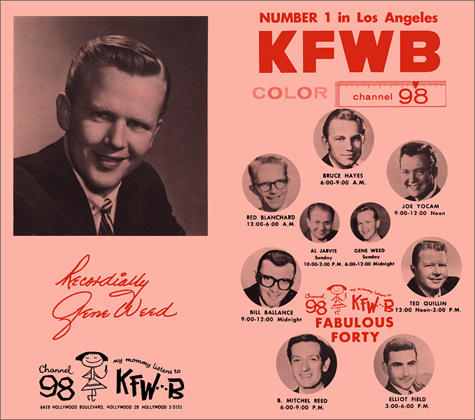 KFWB Fab Forty - January 23, 1960