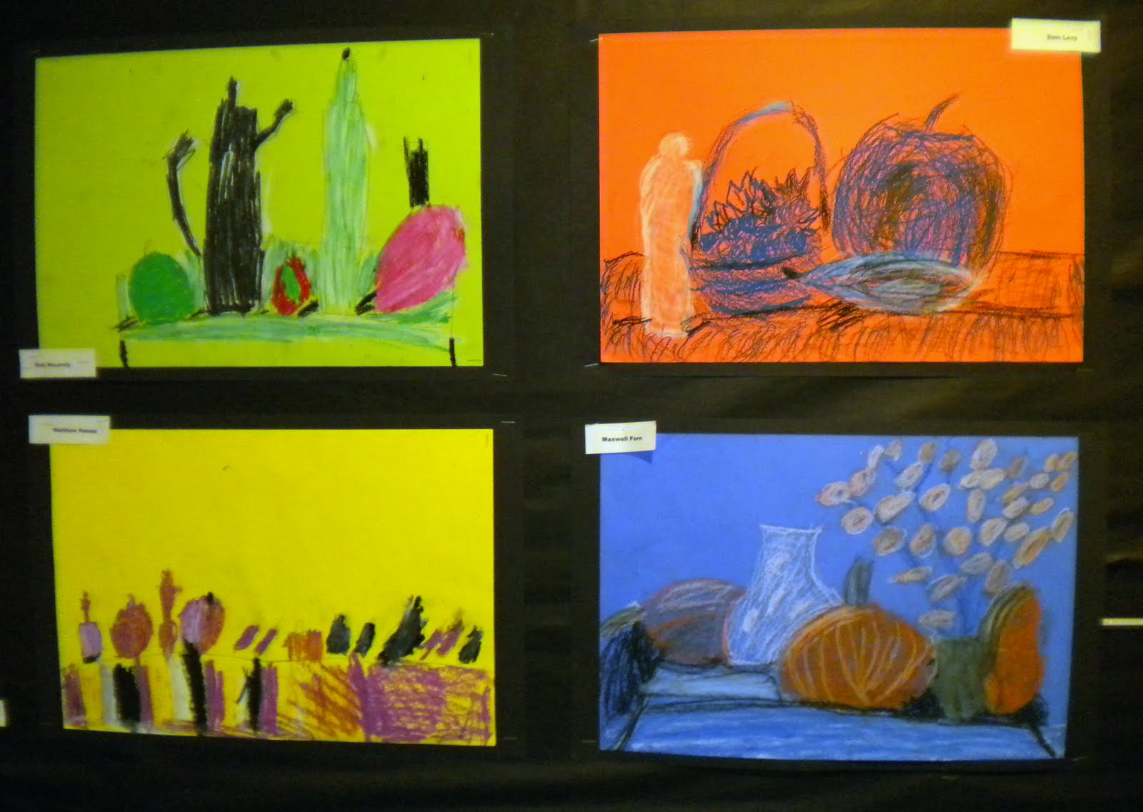 smARTcookie: Fall Still Lifes, many styles, different grades