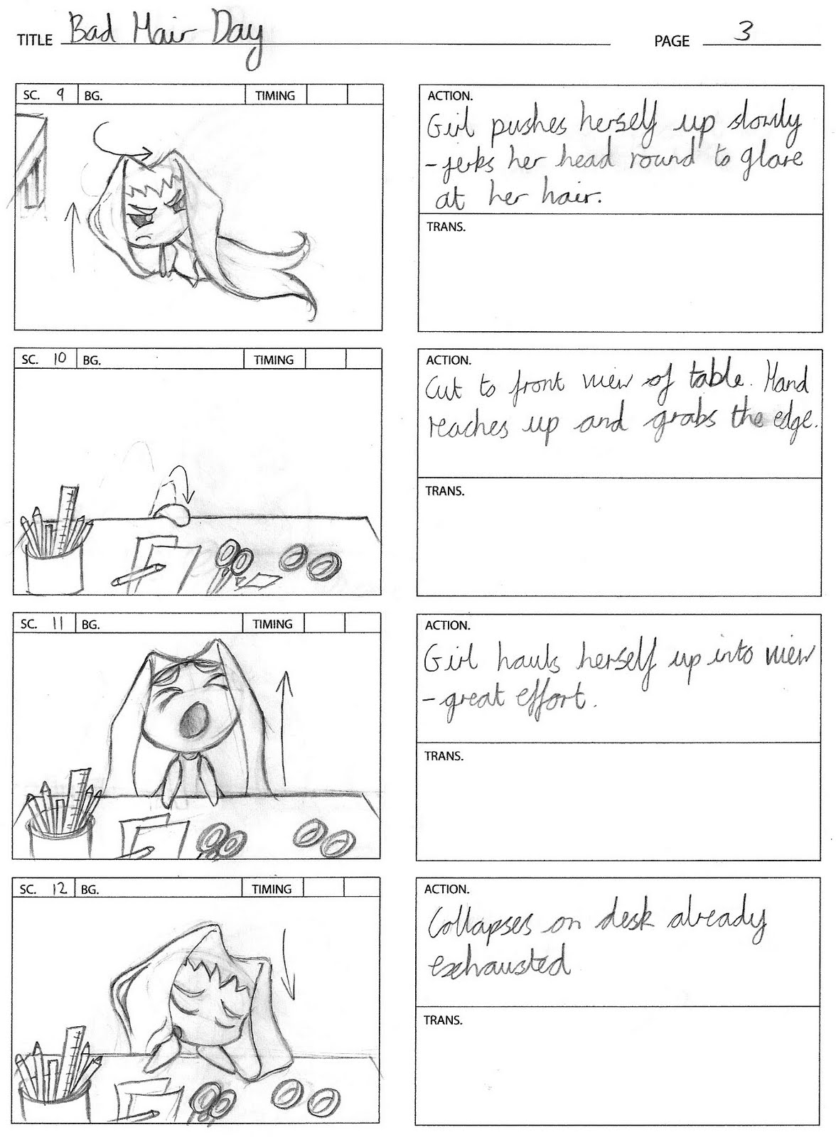 The Last Level Revised Storyboard