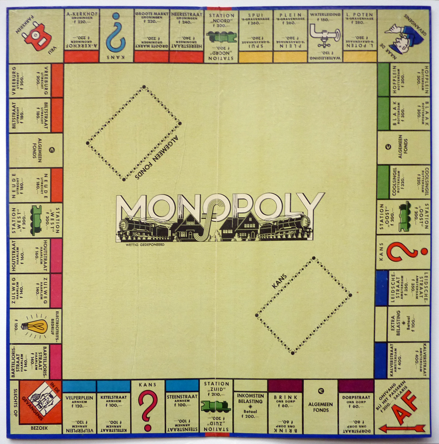 turning pages: Vintage Monopoly