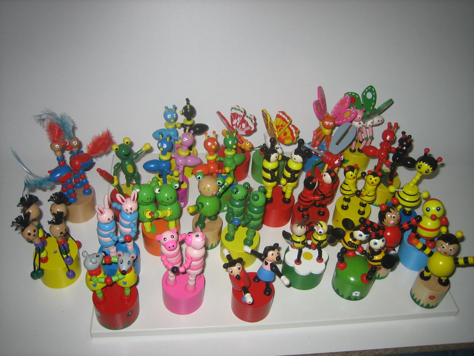 Pomsie's Push Puppets: Snapshot of my collection!