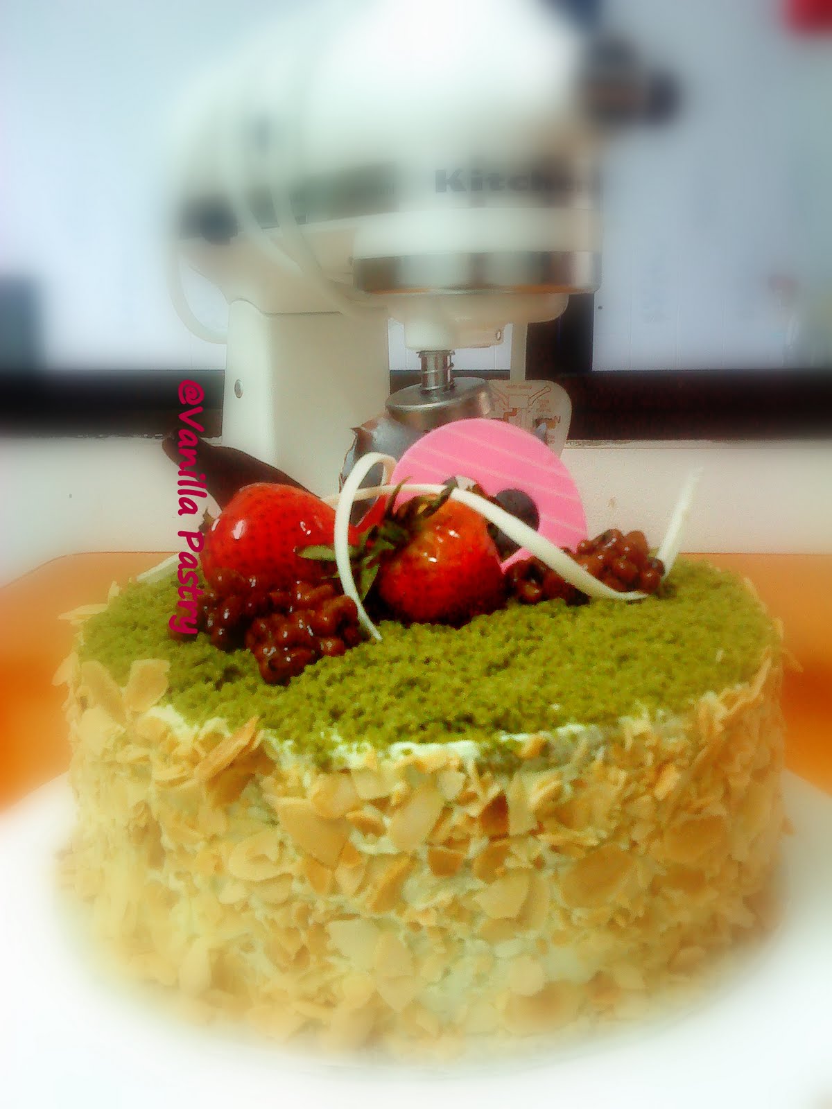 Vanilla Pastry: Green Tea Cake from Vanilla Pastry