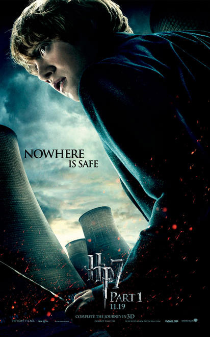 ::night bites::: new posters for the final harry potter movie
