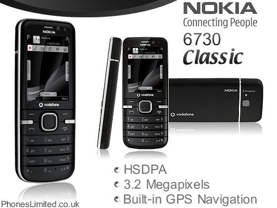 handphone original:::::: Nokia 6730 classic