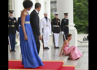 MedalsVision: Capricia Penavic Marshall, Chief Of Protocol, SLIPS On ...