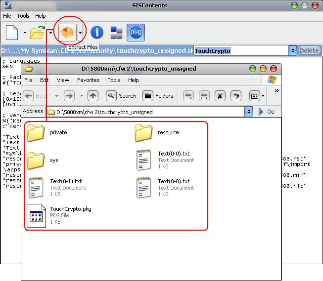 SIS Contents Version 1.5.7 Build 55 - Software PC Untuk Ekstrak, Repack ...