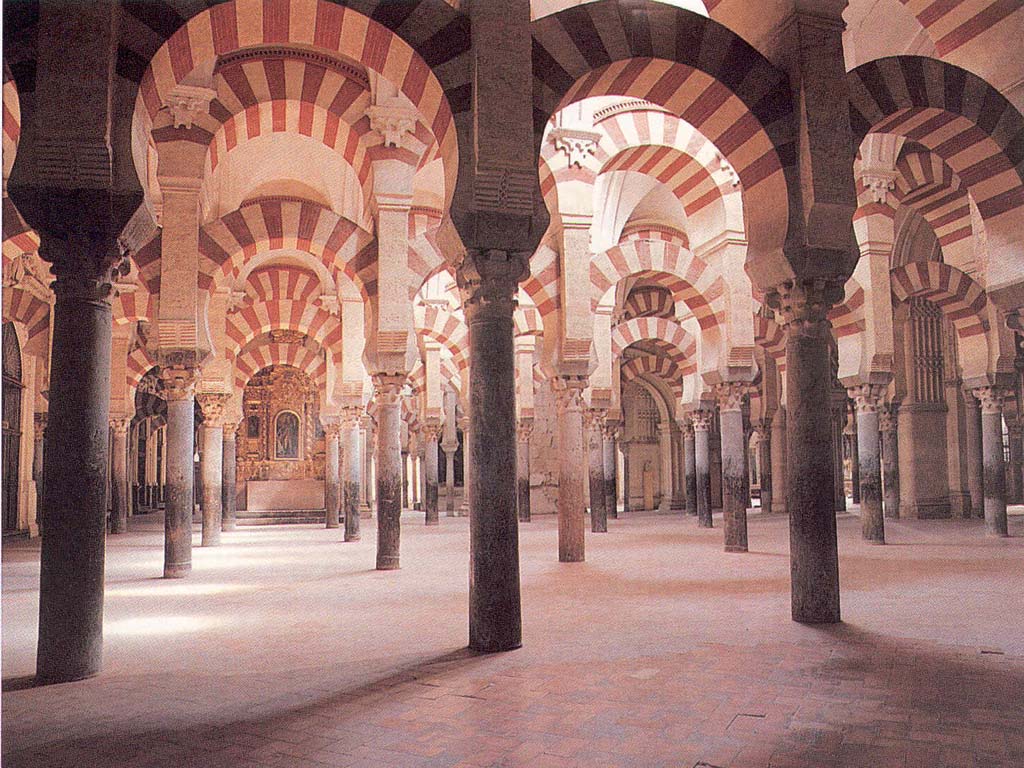 Línea Serpentinata: Tipos de mezquitas