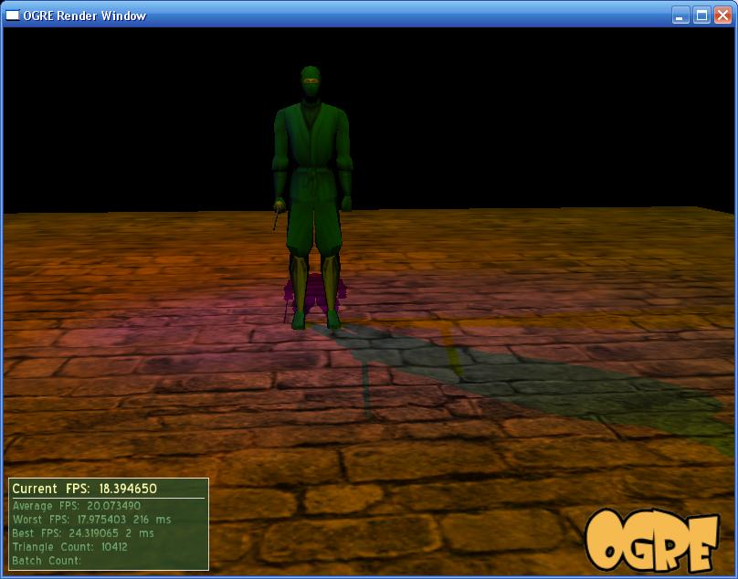 Be2Art: PyOgre Beginner Tutorial 2 - Part 3 Light&Shadows