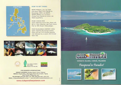 TRAVEL CENTRAL PHILIPPINES: Brochure - Club Paradise