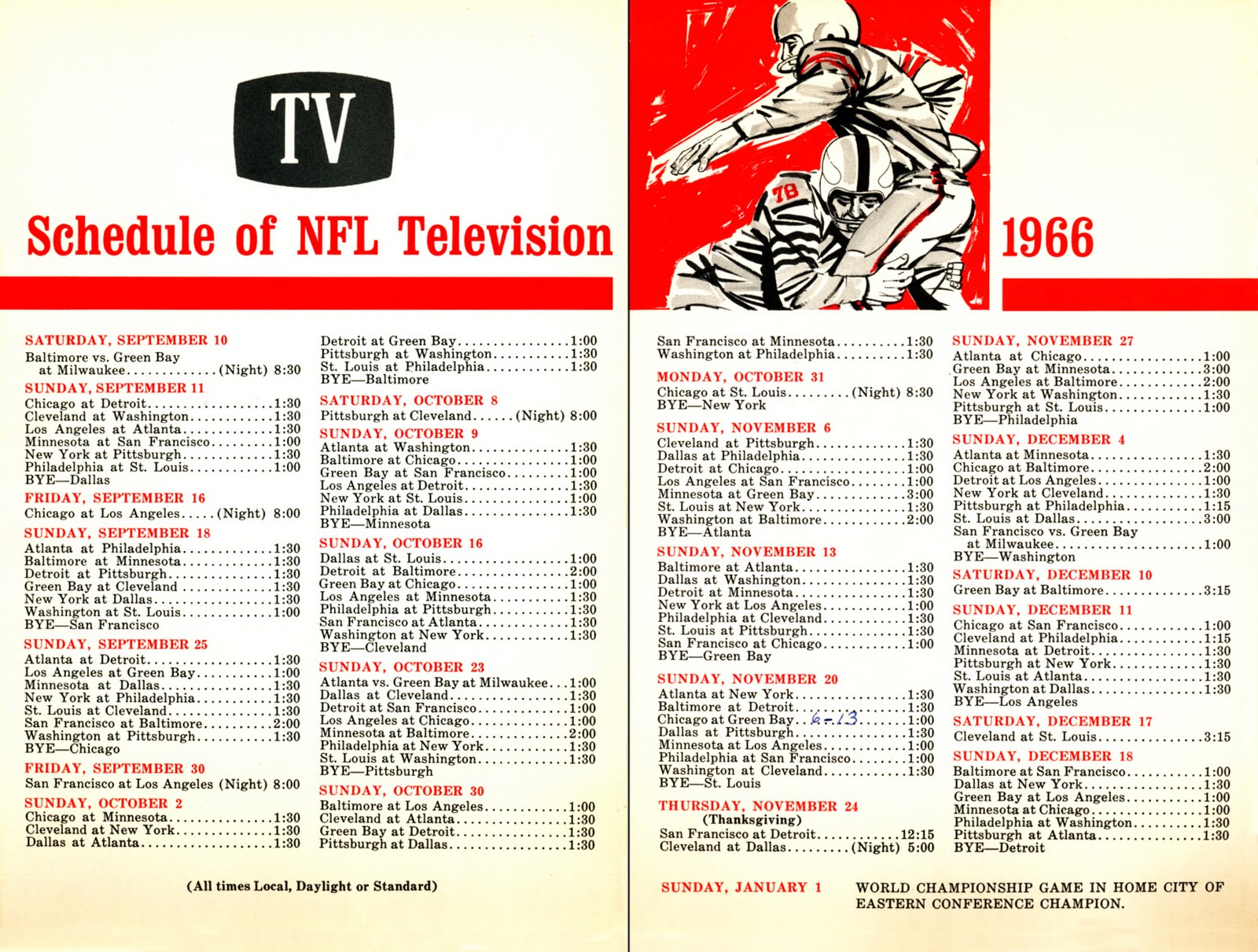 PACKERVILLE, U.S.A.: Being An Armchair QB — 1966