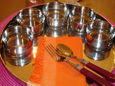 Ethnic Indian Decor: Traditional Thali Setting By Komali Nunna