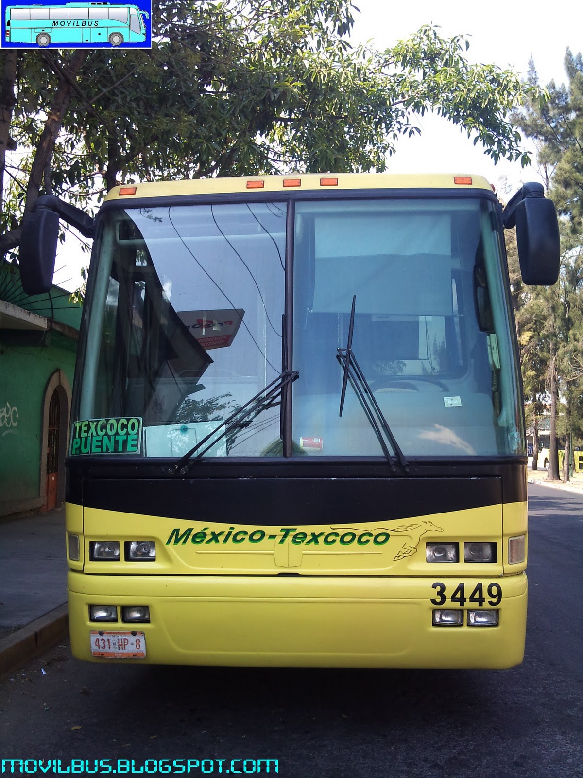 BUSSCAR EL BUSS 340 MÉXICO-TEXCOCO
