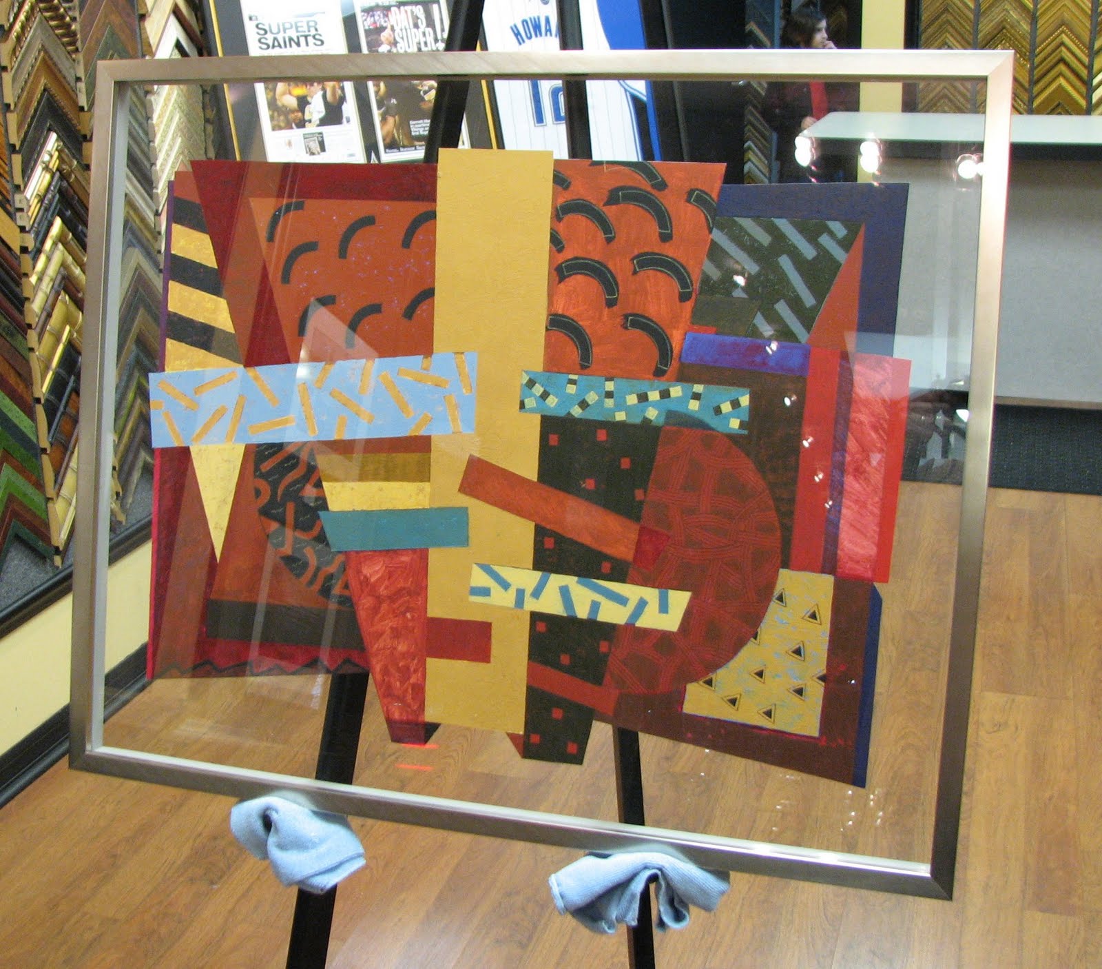 Framed! (a blog): Float Mount Framing