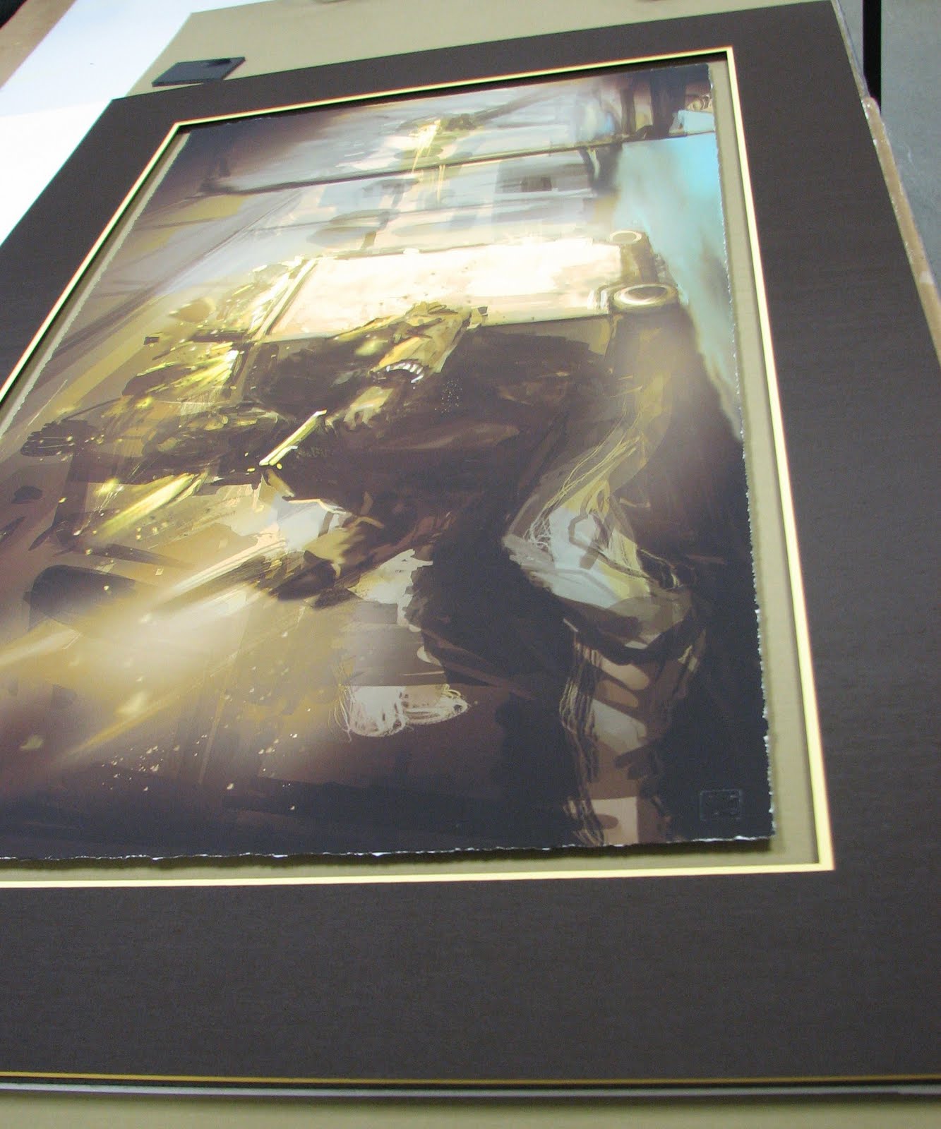 Framed! (a blog): Float Mount Framing