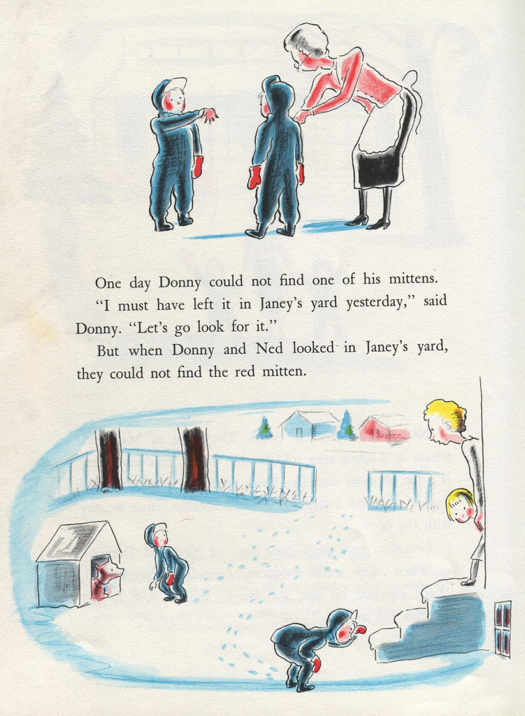 Too Many Mittens, by Florence and Louis Slobodkin (Vanguard Press, 1958 ...