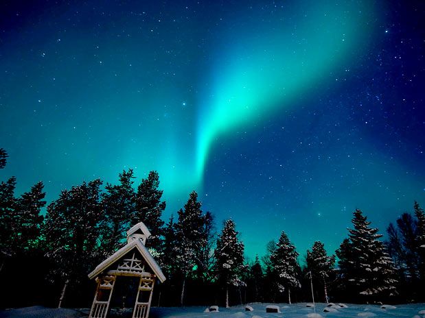 O Fantástico Mundo das Ciências: AURORA BOREAL E AUSTRAL