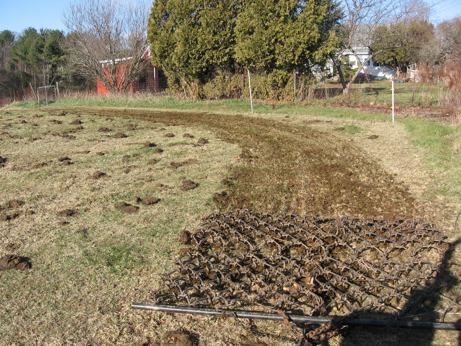 Hay! Ewe! Root for the Farmers!: Harrowing times.... and finishing the ...