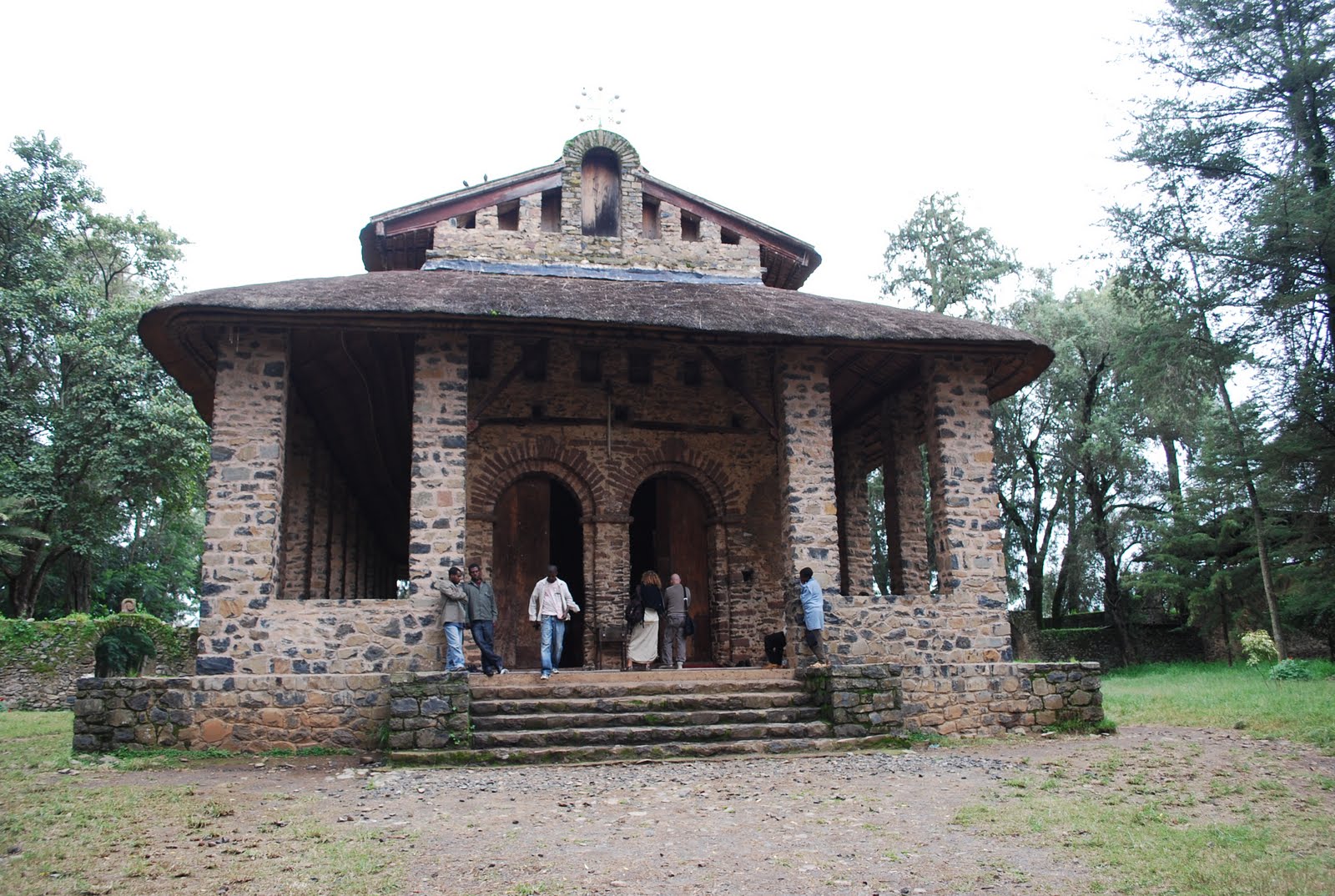 Joel in Ethiopia Historical Routes 2010: Debre Berhan Selassie Church