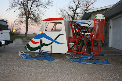 articulating snowplane video