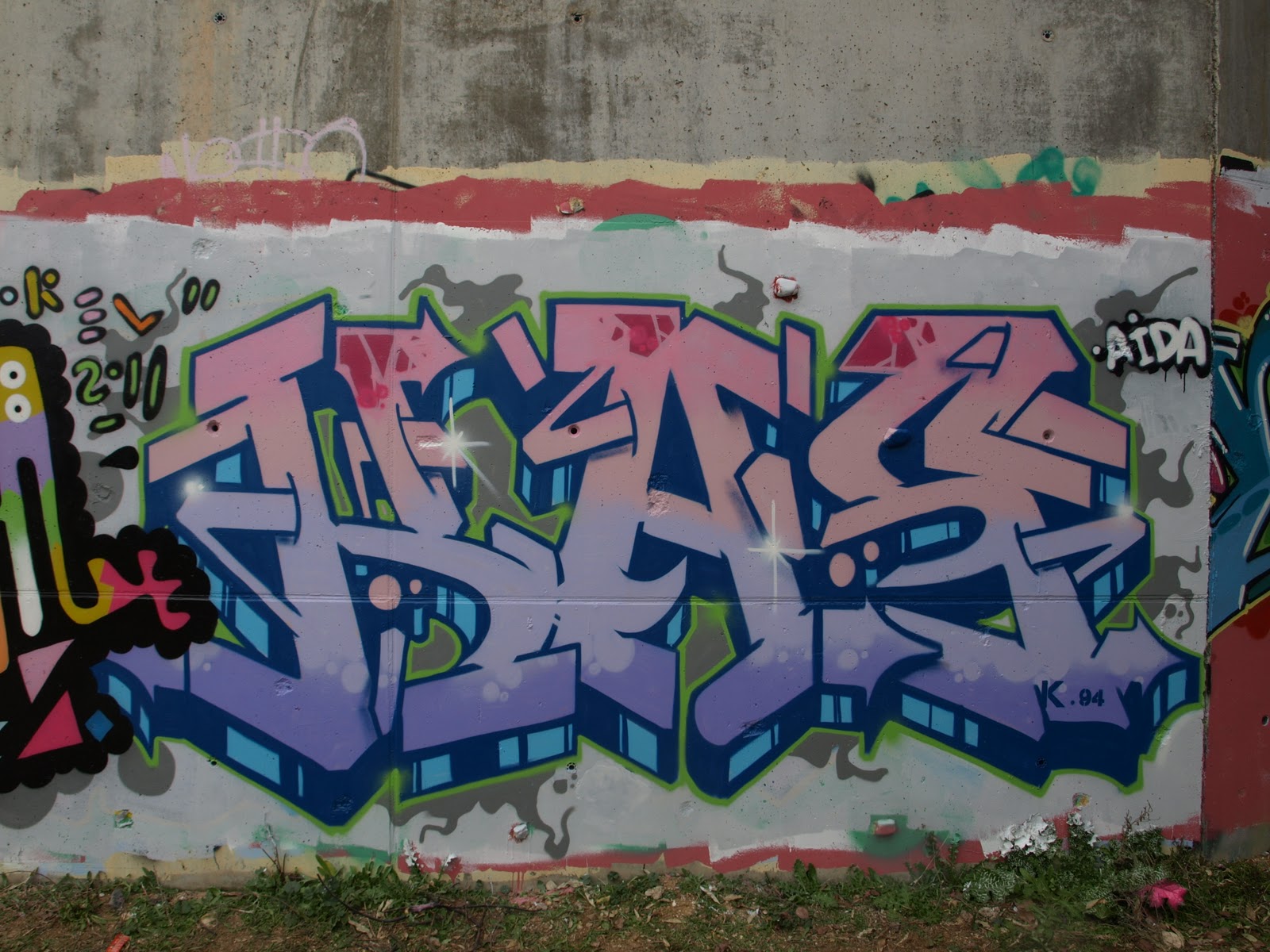 GRAFFITI KAS.94!: Murales