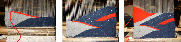 Looming Thoughts: Wedge Weave