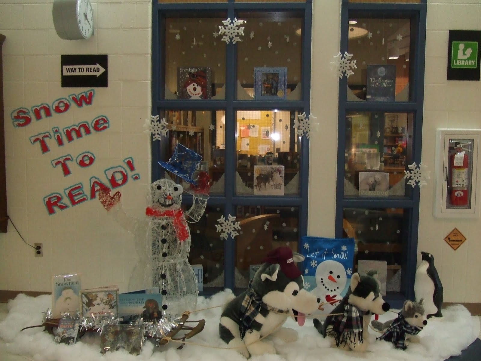 izkim: Highland Winter Library Display 09 -10
