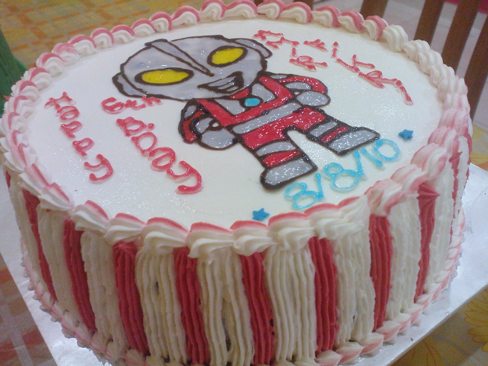 FEINAZCAKESHOUSE: Kek Ultraman (KBC 50)