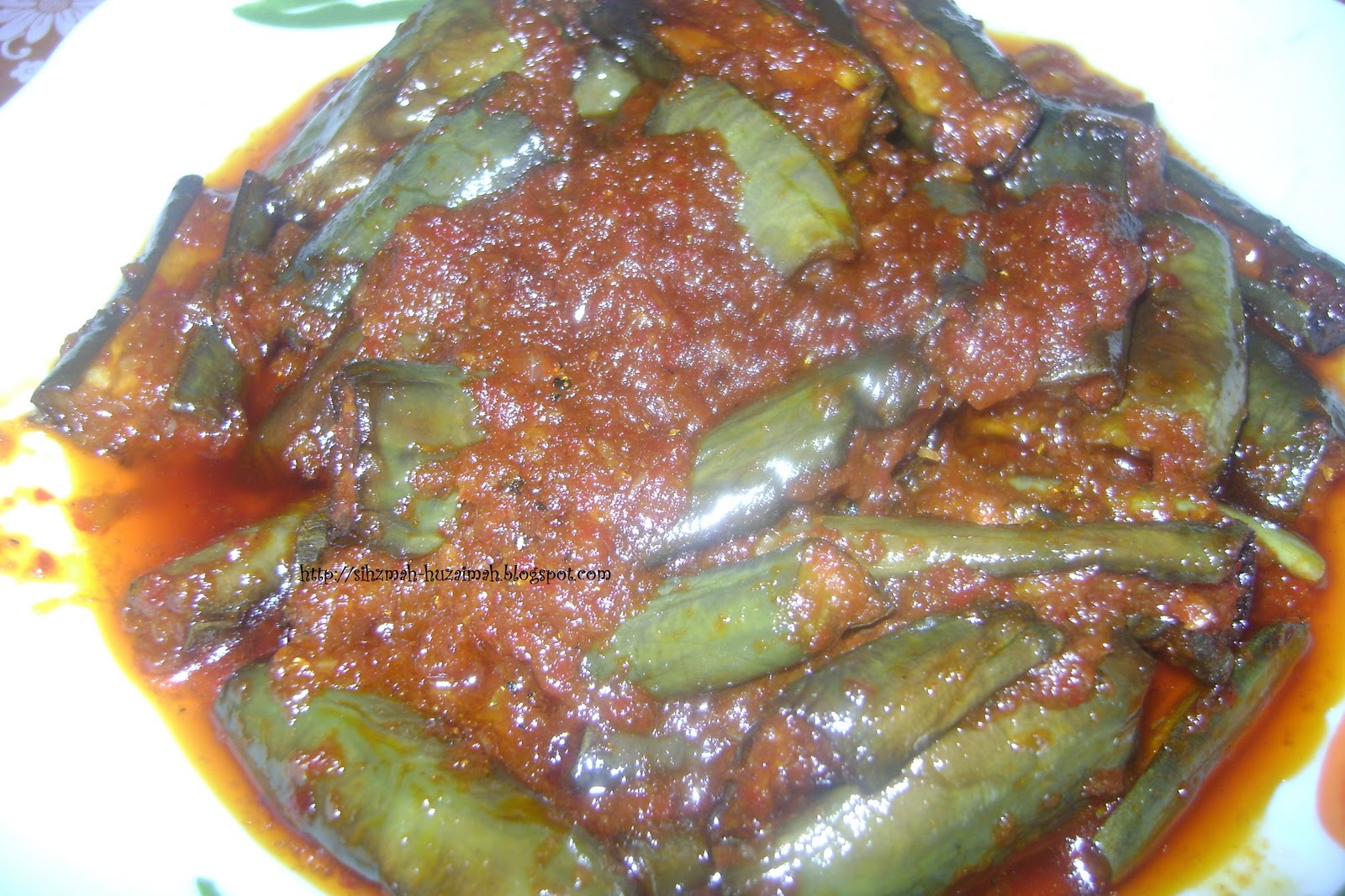 Simple in style: Sambal Terung