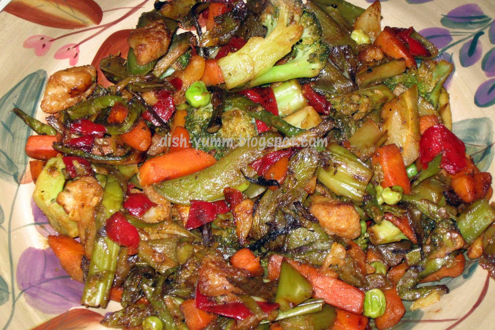 Dish-yumm!!!: Asian Style Vegetable Stir Fry..