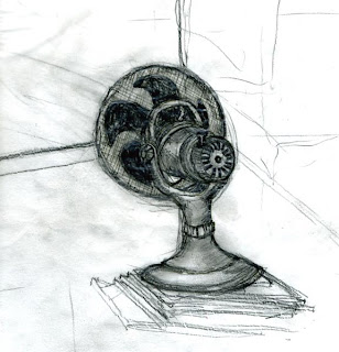 Rock Kyndl-Creative Pursuits: Everyday Matters Challenge #187: Draw a Fan