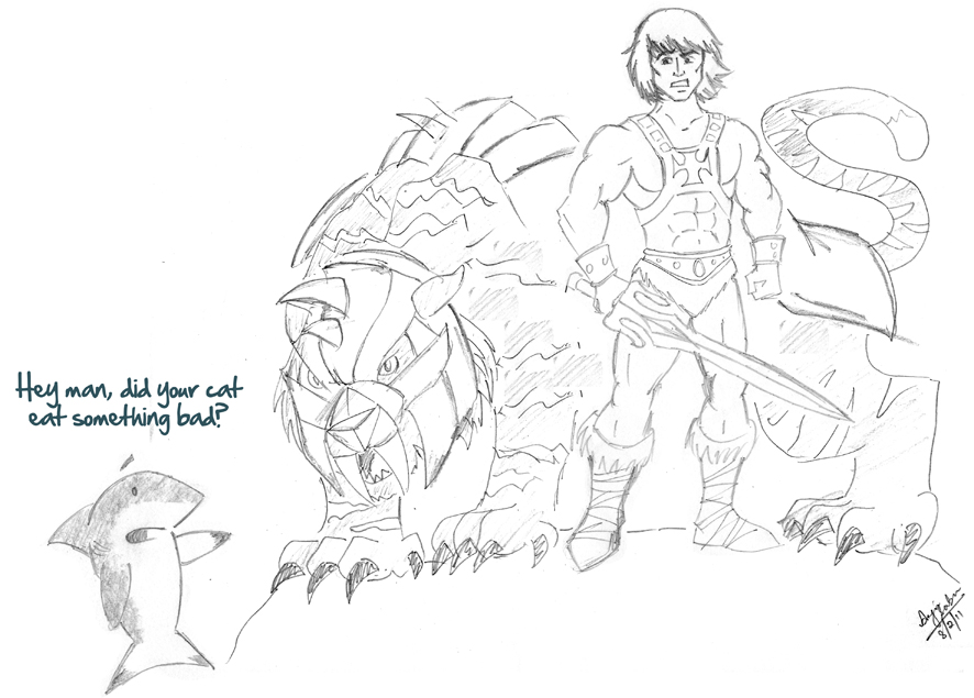 "Oh, Dakuwaqa!" - The Shark comics and cartoons: Tribute #7: He-Man ...