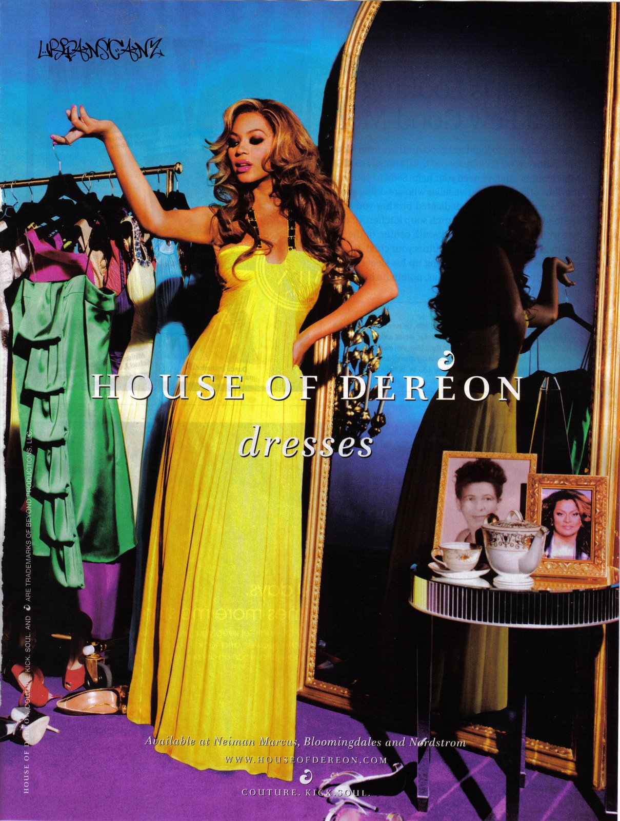 New Ads for Beyonce’s House of Dereon | H. Blu's Word