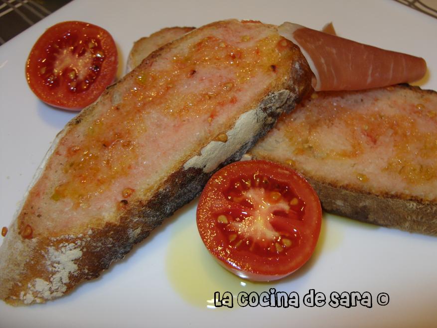 La Cocina de Sara: Pan con Tomate