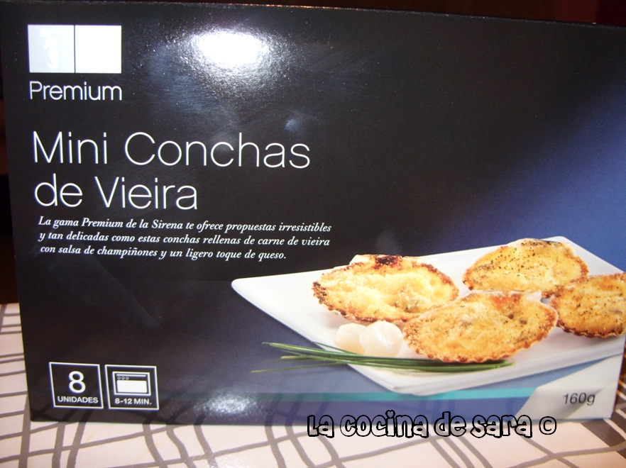 La Cocina de Sara: Mini Conchas de Vieira "La Sirena"