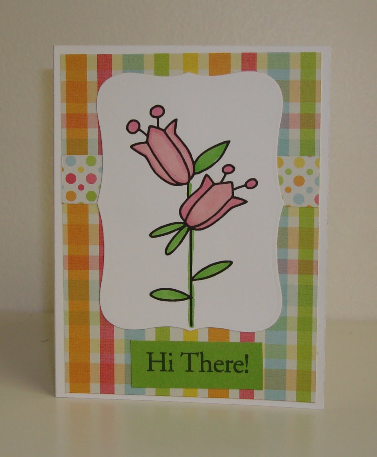 Kelly Creates: Cheerful Card