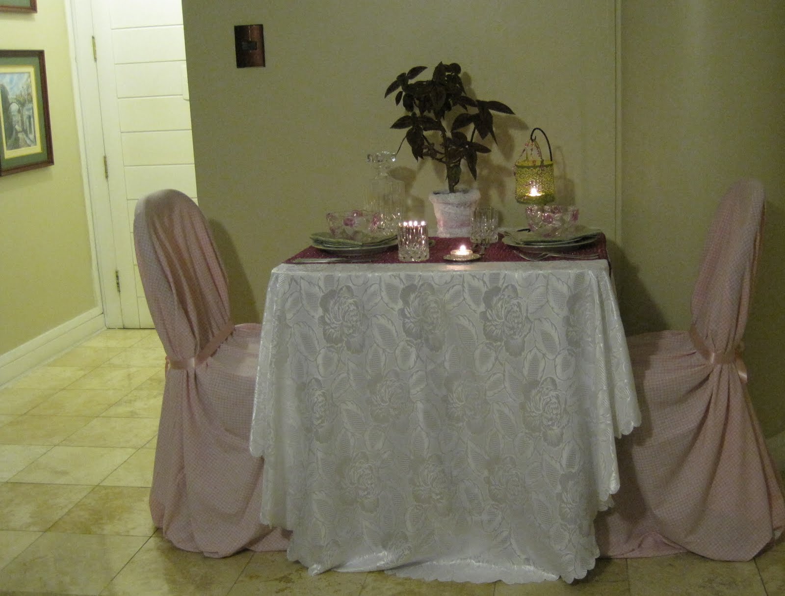 Atelier de Charo: Mesa: Chic Rosado y Lila- Tablescape: Chick Pink and ...