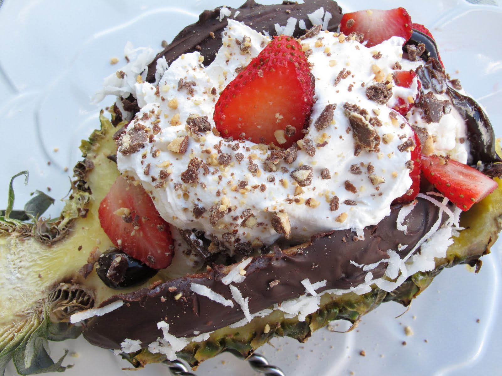 Grand Wailea's Pineapple Banana Split - Purple Chocolat Home