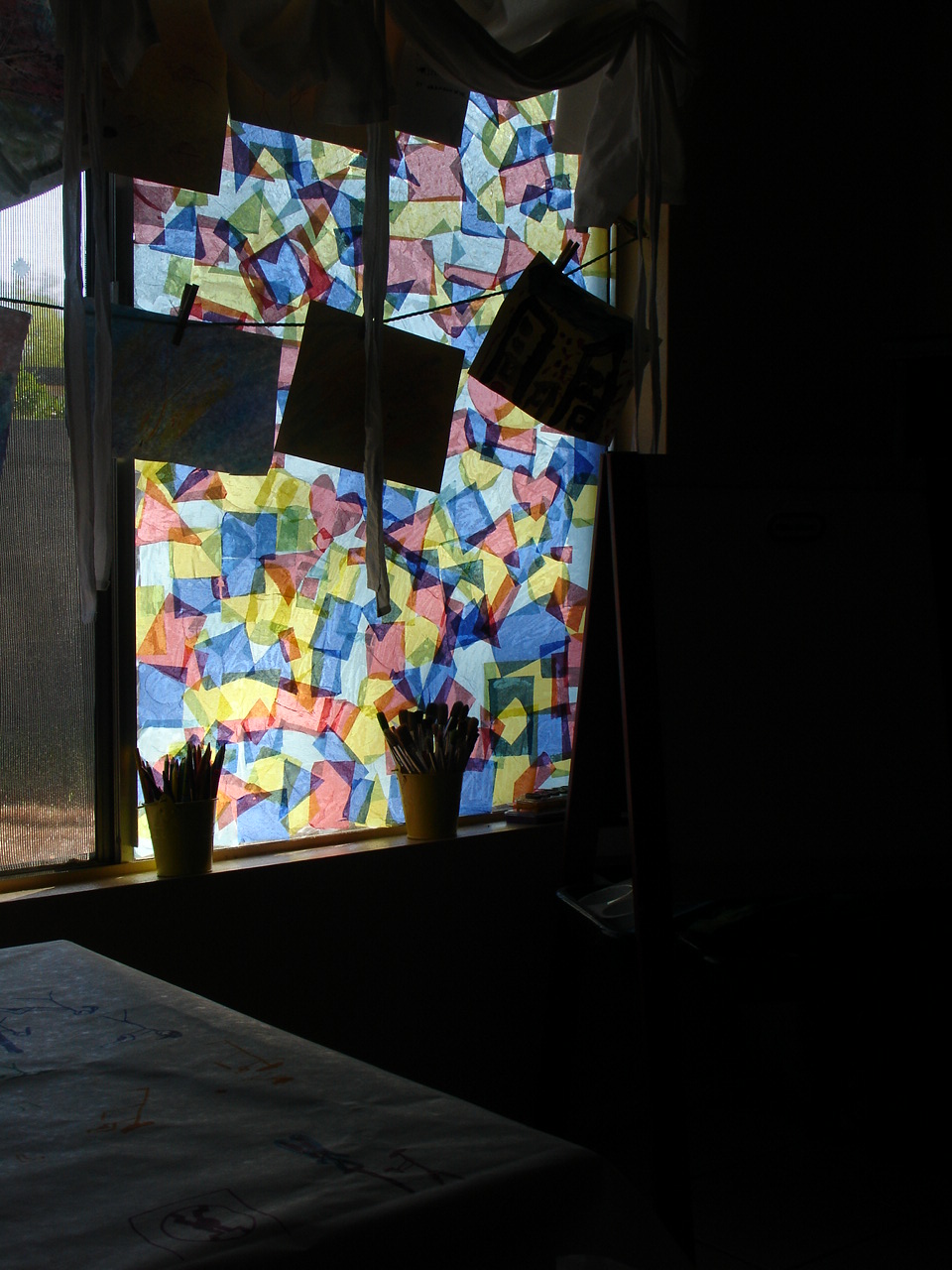 Kaylee & Co.: Tissue Paper Window