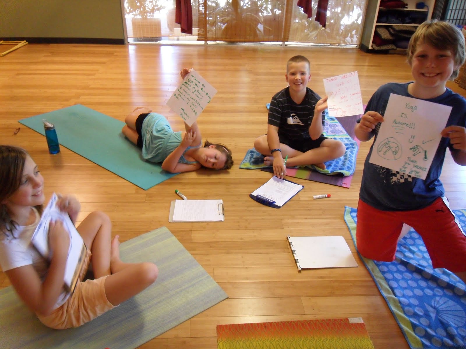 Barefoot Yoga Davis blog: Summer Kids Yoga Week 12