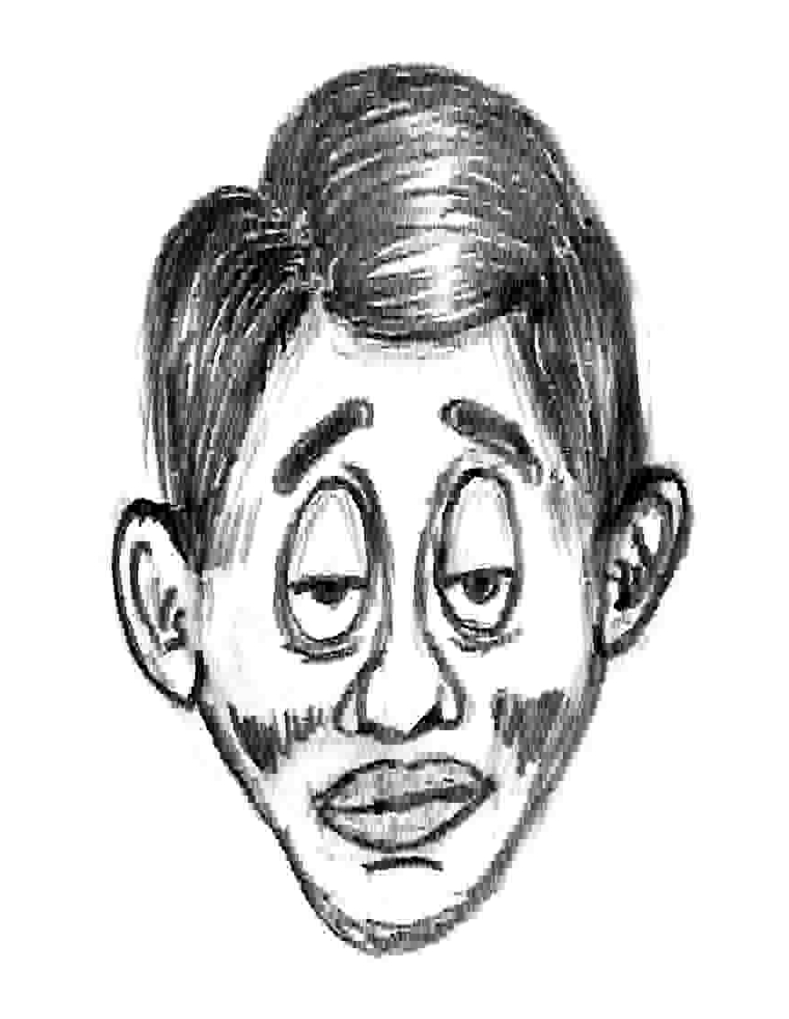 The Impulsive Sketch Journal: Cartoon Face Mini-Sketch