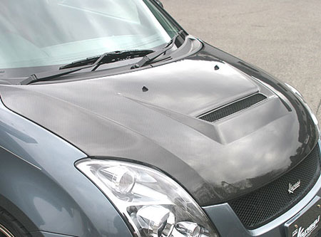 Suzuki Swift: Carbon Fiber Hood