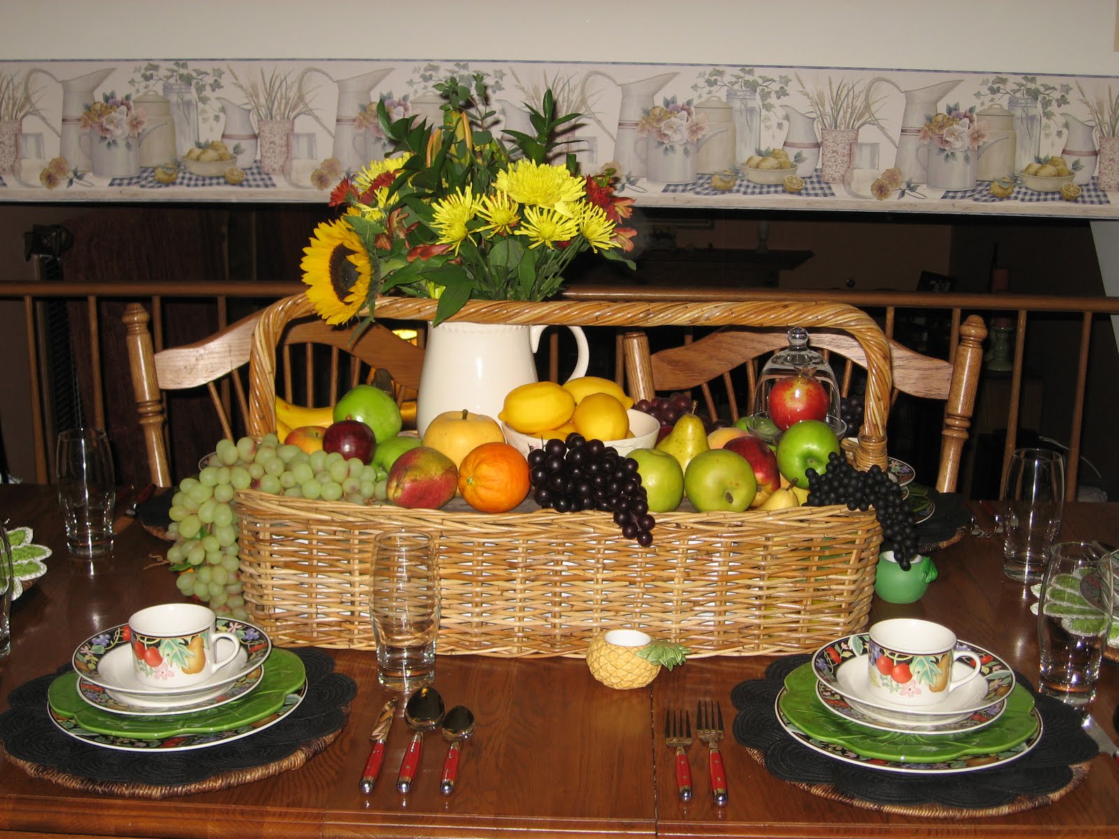 Tablescaping Escapades: Bountiful Fruits, Part 2