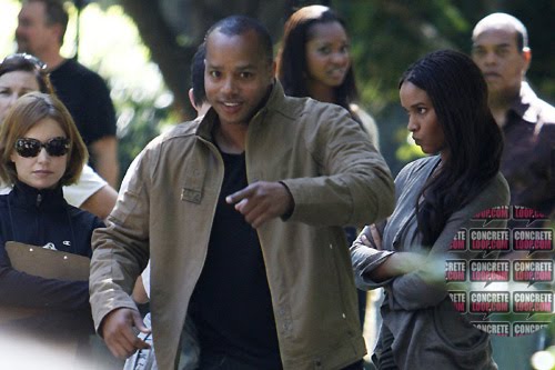 Event Snaps: ON THE SET: JOY BRYANT & DONALD FAISON FILM LOVE BITES