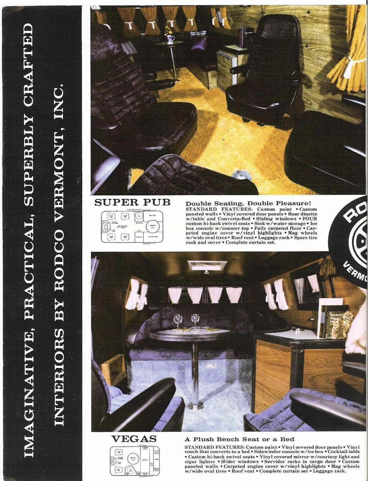 Vandoleros, Van Club: Rodco Conversion ads