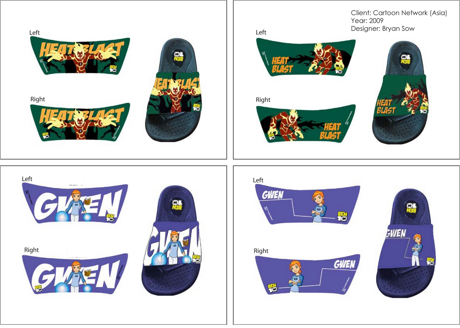 creativity is unlimited: Kids Shoe (Ben 10)